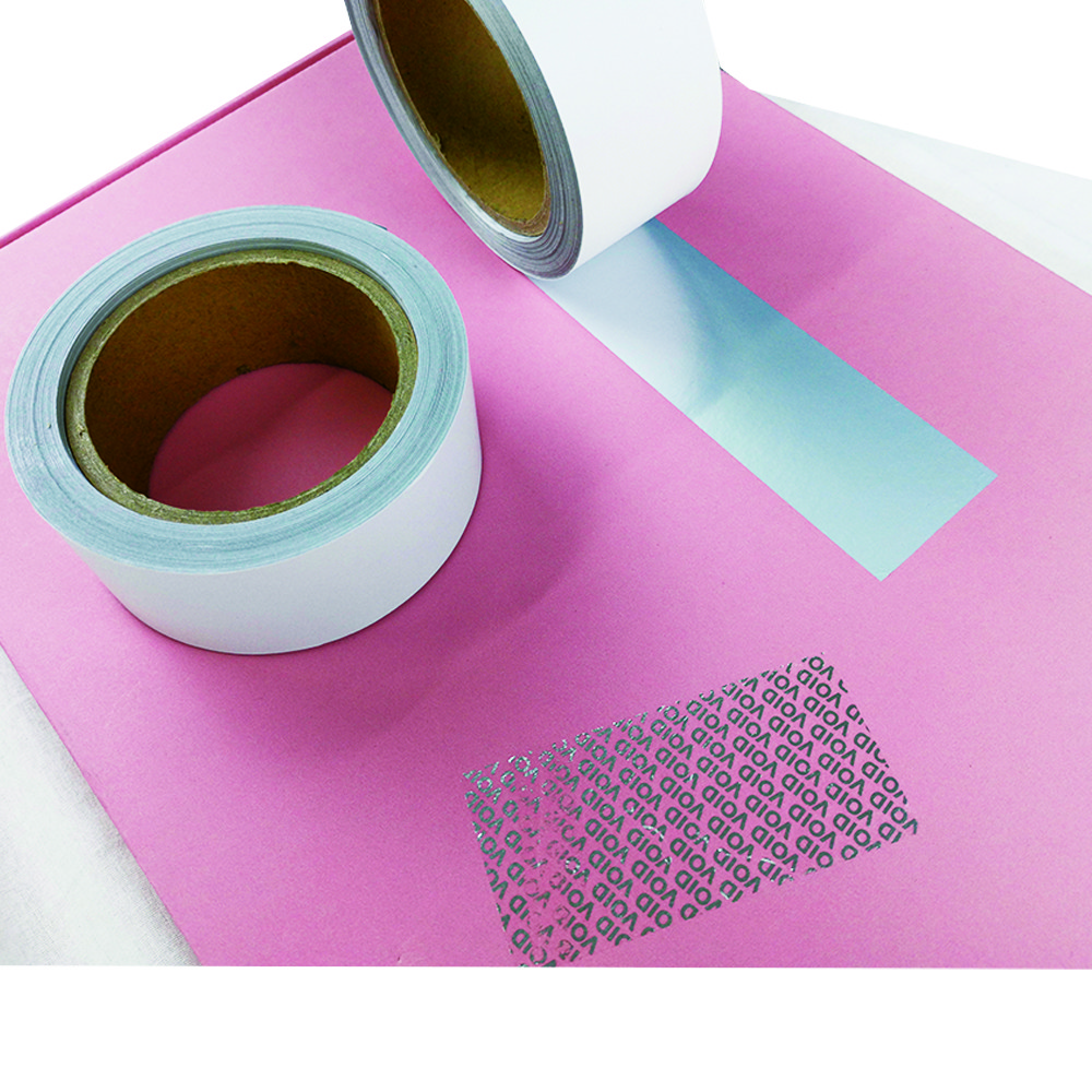 72mm Width Custom Tamper Proof Stickers