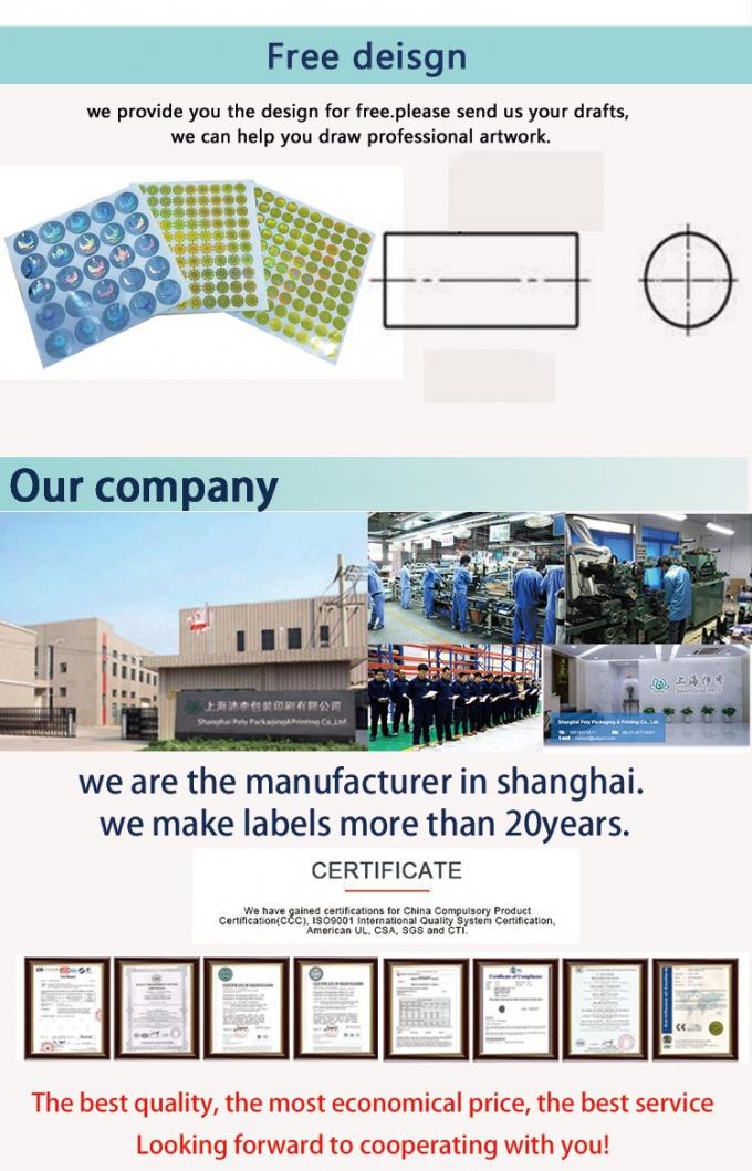 10X10X5cm High Adhesive Anti Fake Tamper Evident Seal Stickers