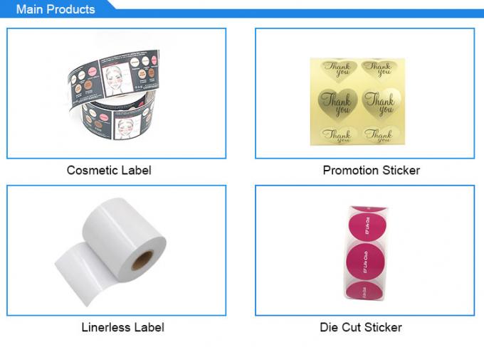 Custom Waterproof Gold Foil tamper evident labels for jars