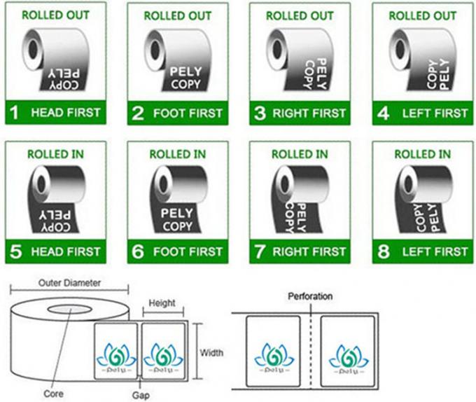Premium Gold Foil Cosmetic Tamper Seal Stickers