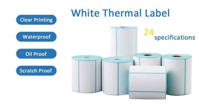 Waterproof High Adhesive Blank Vinyl Record Label Stickers , Blank Roll ...