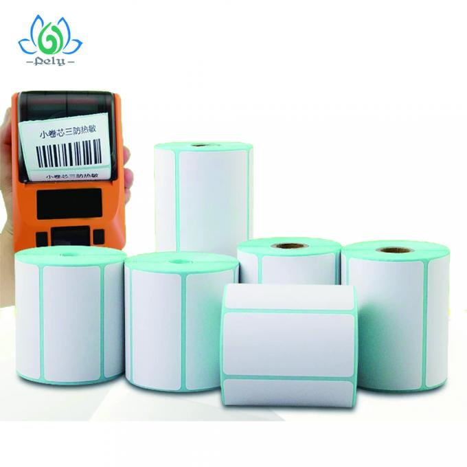 Waterproof High Adhesive Blank Vinyl Record Label Stickers , Blank Roll ...