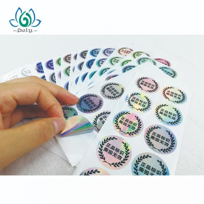 10X10X5cm High Adhesive Anti Fake Tamper Evident Seal Stickers