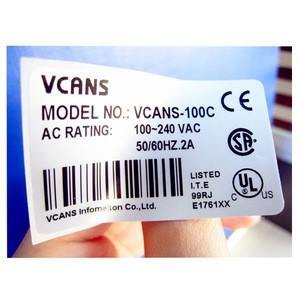 BOPP UV Printing Custom Barcode Labels In Rolls , weatherproof QR code ...